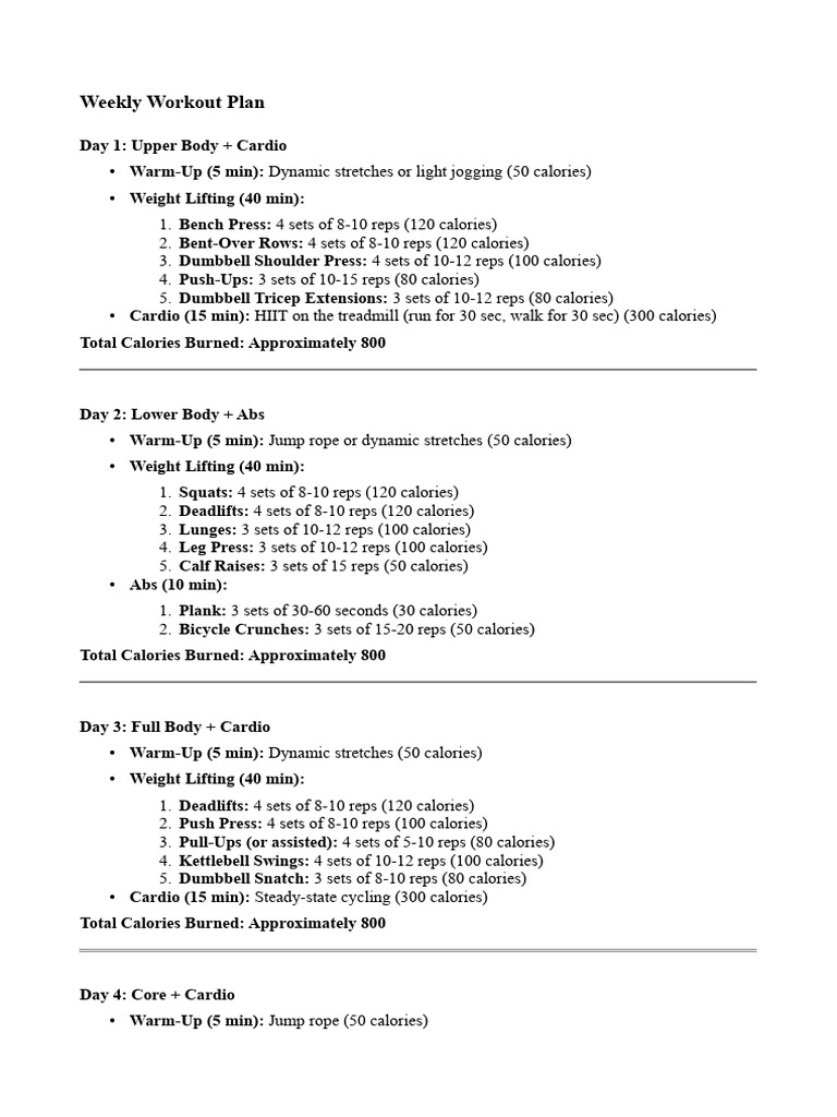 Ultimate Workout Plan | PDF | Kettlebell | Sports Science