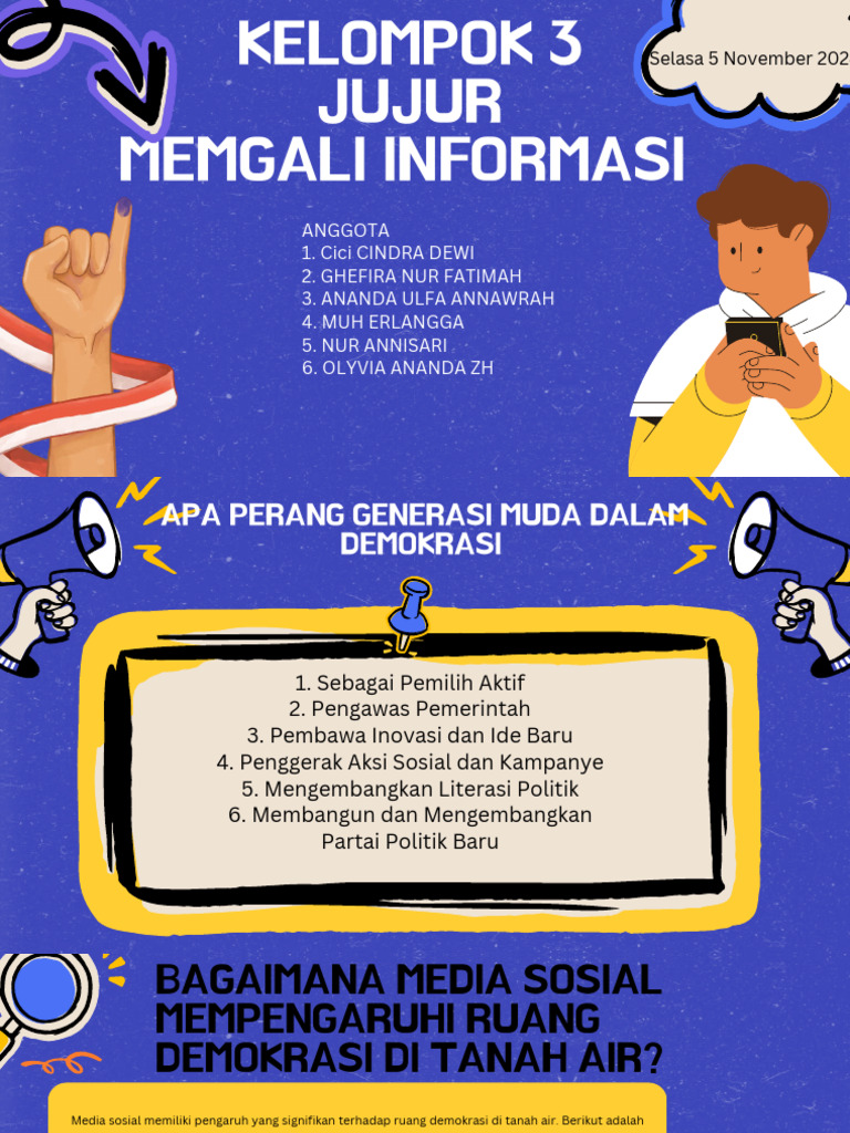 Blue and Yellow Illustrative Digital Education Presentation - 20241105 ...