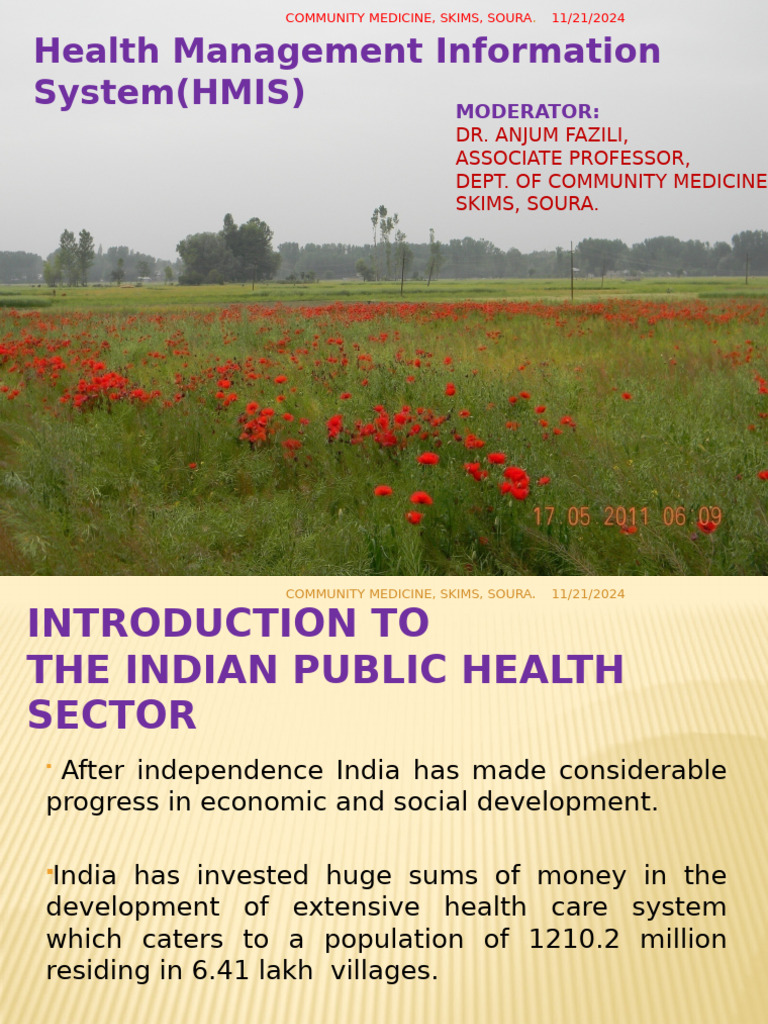 Health Management Information System | PDF | Health Informatics | Information