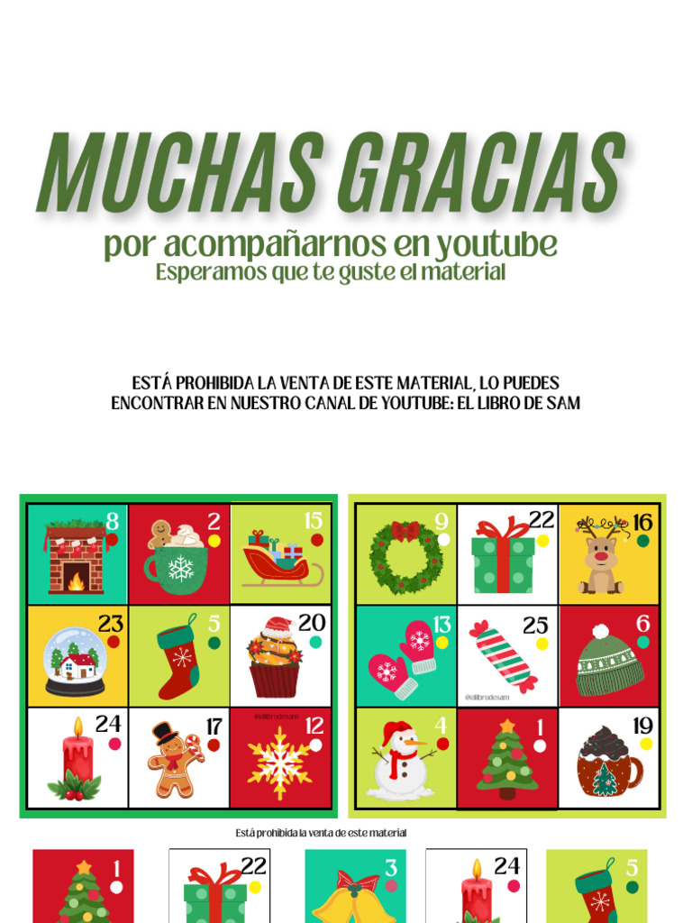 Material Educativo sobre Lotería de Navidad | PDF