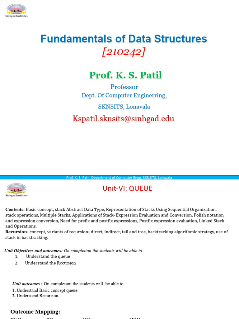 UNIT-VI(FDS).ppt | PDF | Queue (Abstract Data Type) | Computing UNIT-VI(FDS).ppt | PDF | Queue (Abstract Data Type) | Computing