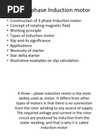 Induction Motor PPT Part1 | PDF | Electric Motor | Electromagnetic ...