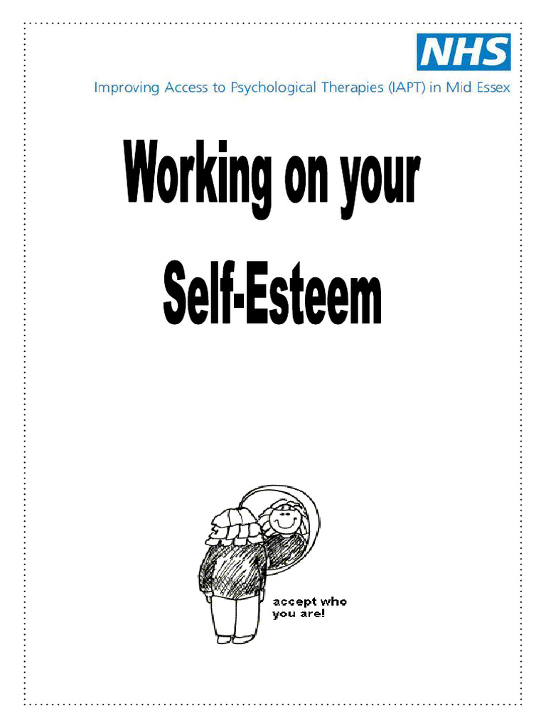 A Self-Help Guide To Building Self Esteem - NHS | PDF | Self Esteem ...