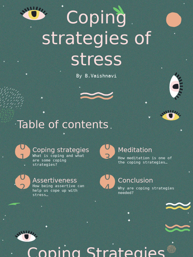Effective Coping Strategies for Stress | PDF