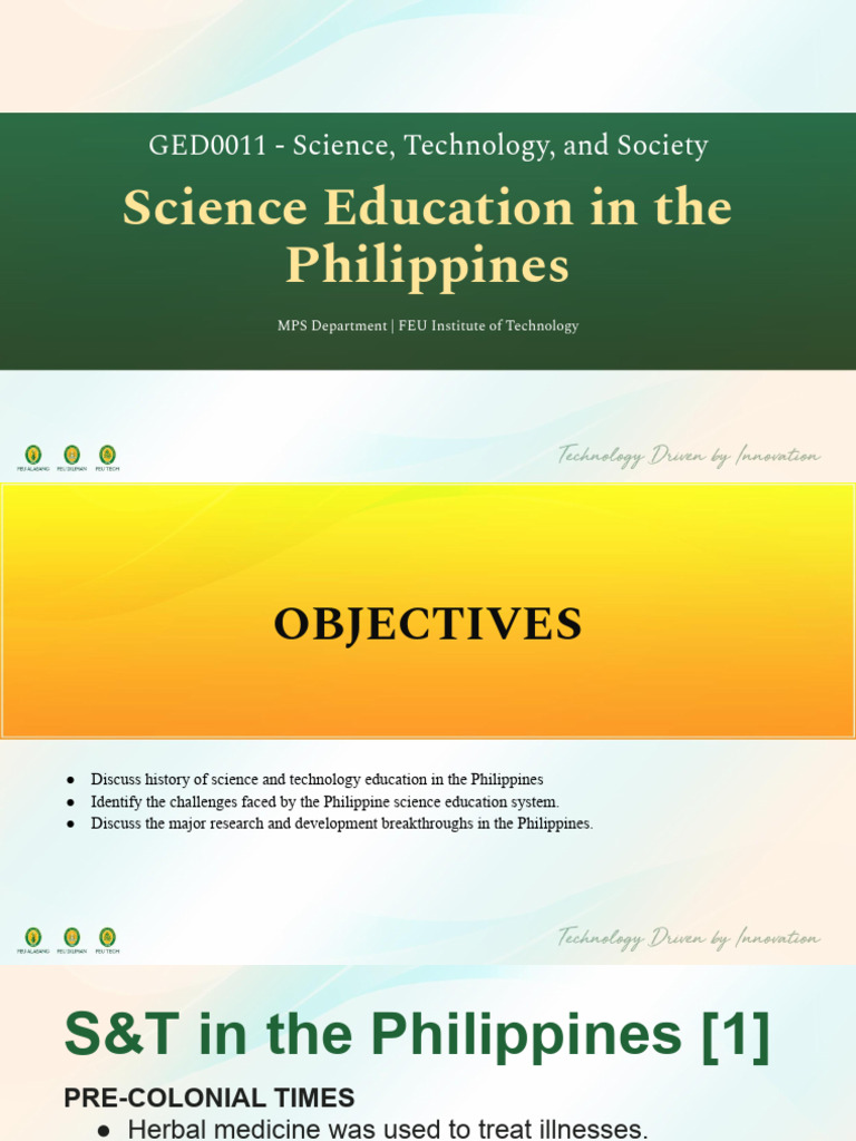 Science Education Challenges in the Philippines | PDF | Curriculum ...