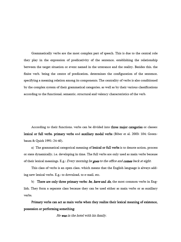 Advanced English Grammar Guide | PDF | Verb | Perfect (Grammar)