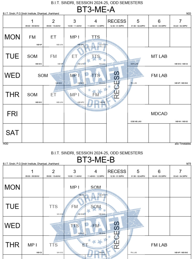 CTT BT3 Me 2024 25 | PDF