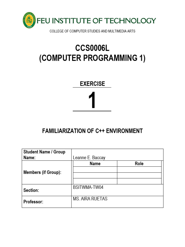 M1-TECHNICAL-1 | PDF | Microsoft Windows | C++