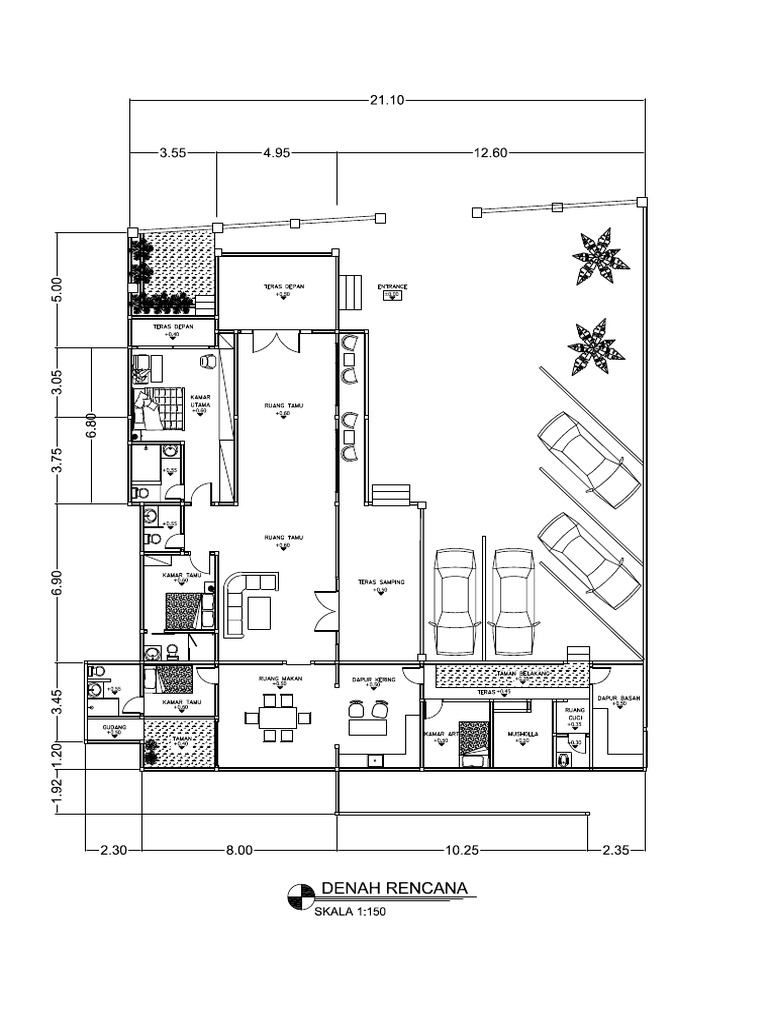 Denah Renovasi (Jalan Durian) | PDF