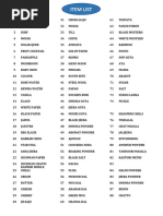 Plu Code List | PDF | Edible Plants | Foods