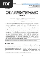 PROK Conveyor Equipment Overview | PDF | Belt (Mechanical) | Bearing ...