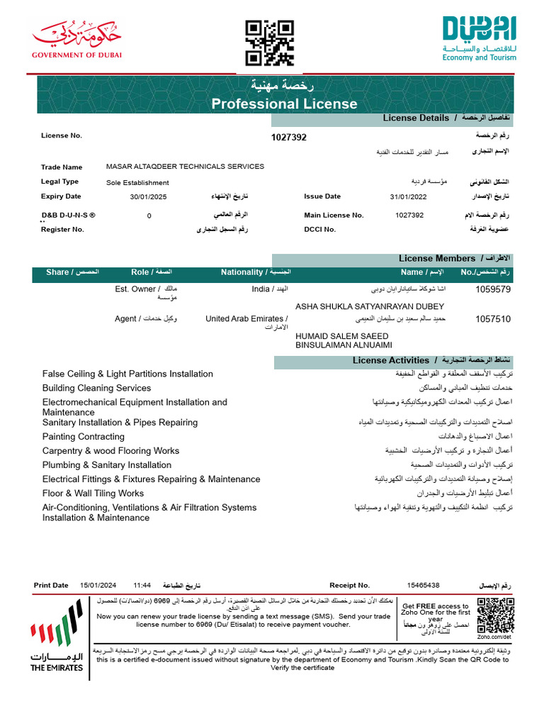 Trading License | PDF