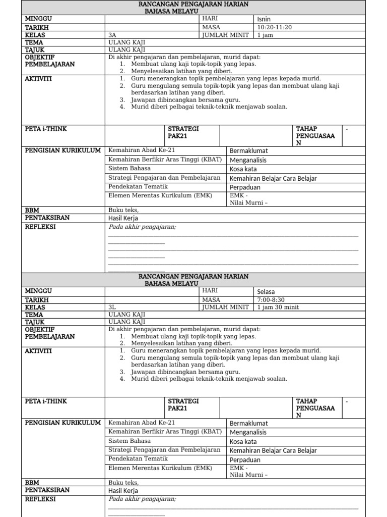 M11-Ulang Kaji | PDF