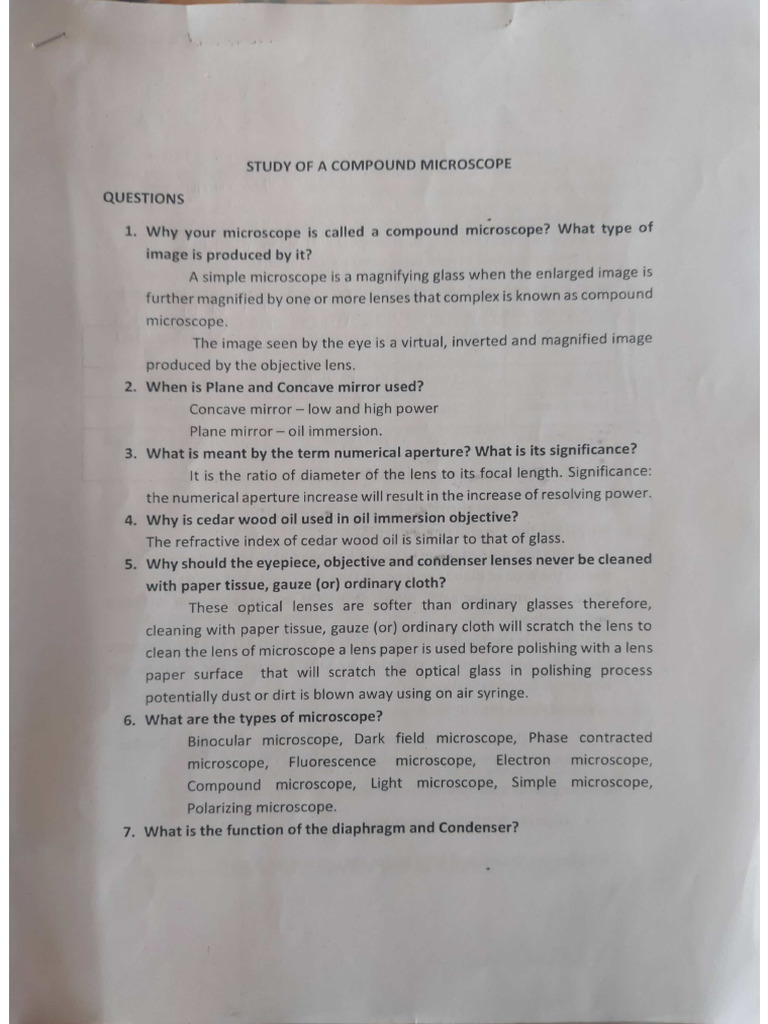 Physio Practical Viva Ques | PDF