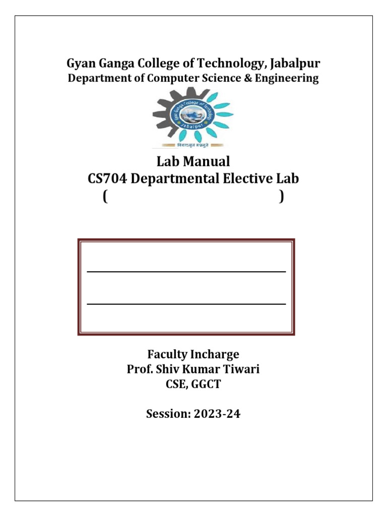Deep Learning Lab Manual 2023-24 | PDF | Artificial Neural Network ...