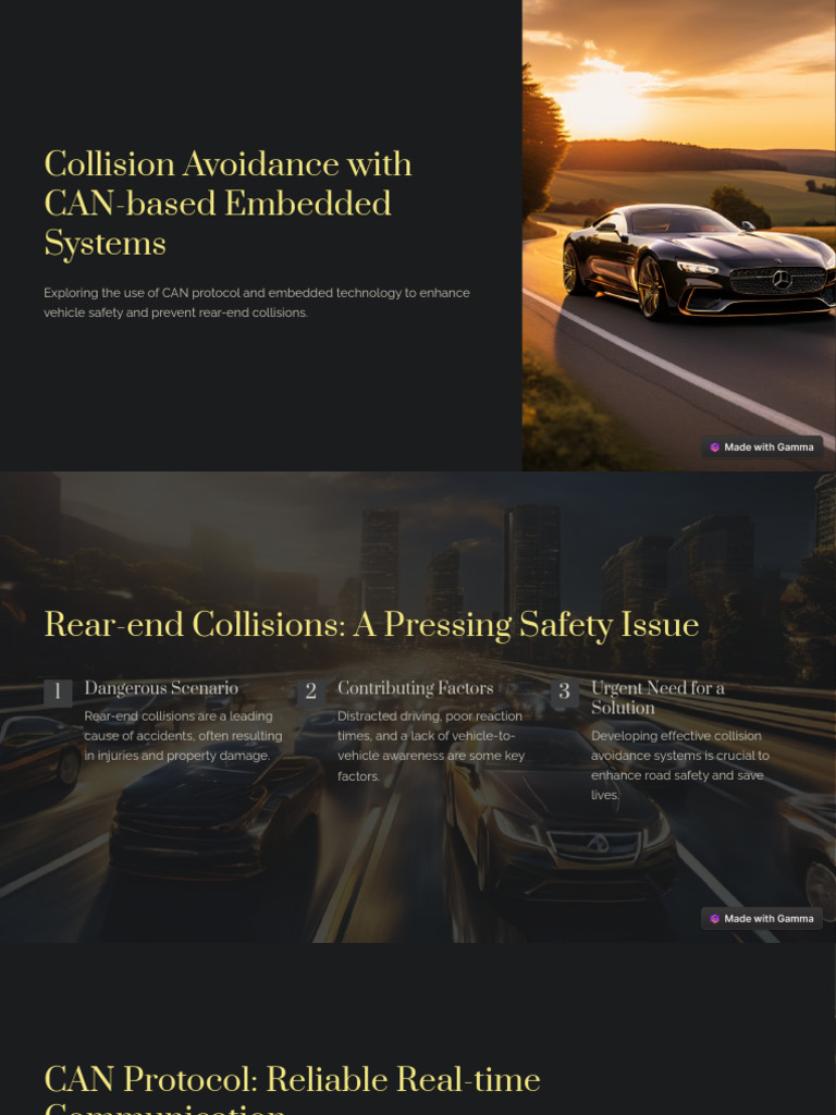 BMW's CAN-Based Collision Avoidance | PDF | Traffic Collision | Embedded System