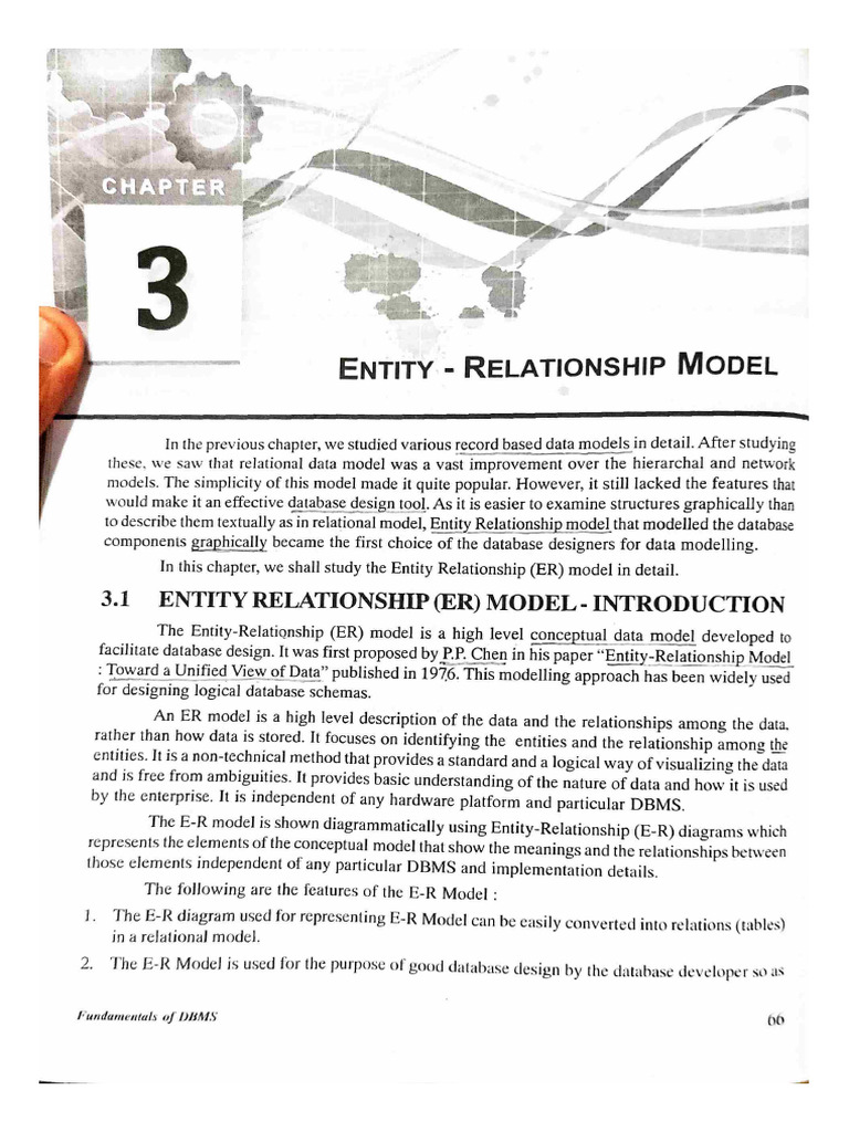 Entity Relationship Model | PDF
