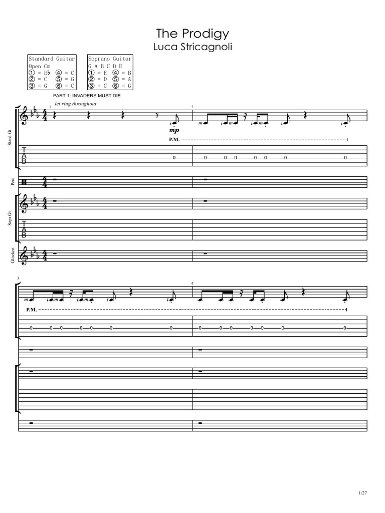 The Prodigy - Luca Stricagnoli | PDF