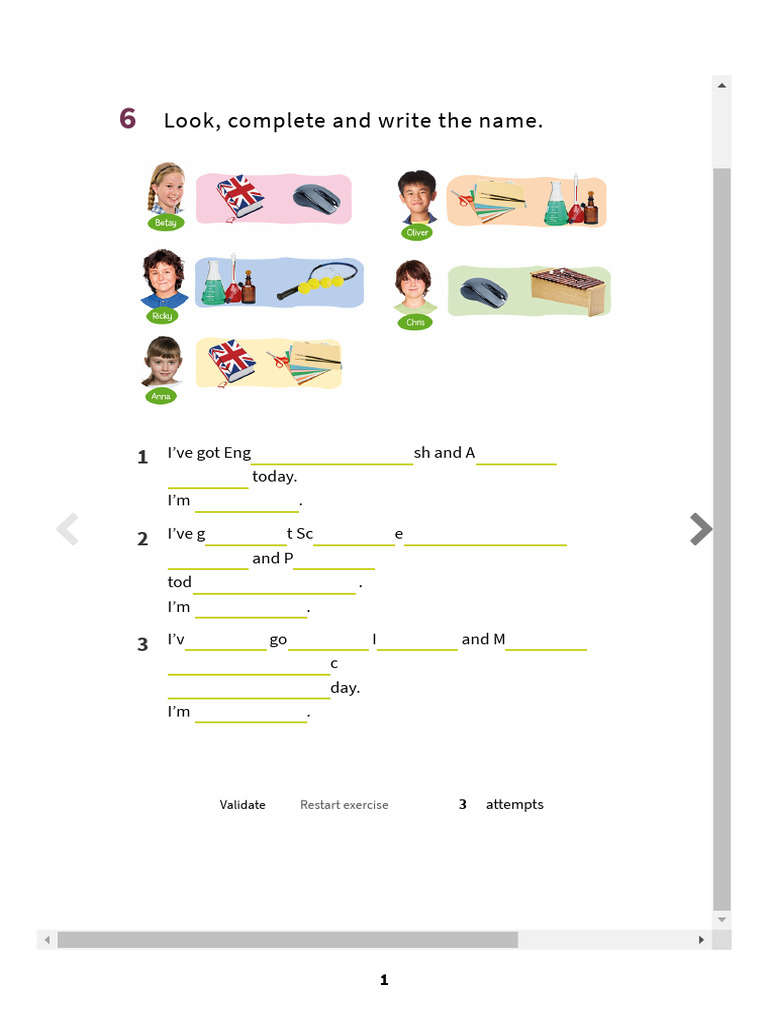 Go 3 Activity Book Unit 2 | PDF