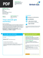 Example UK Electricity Bill | PDF