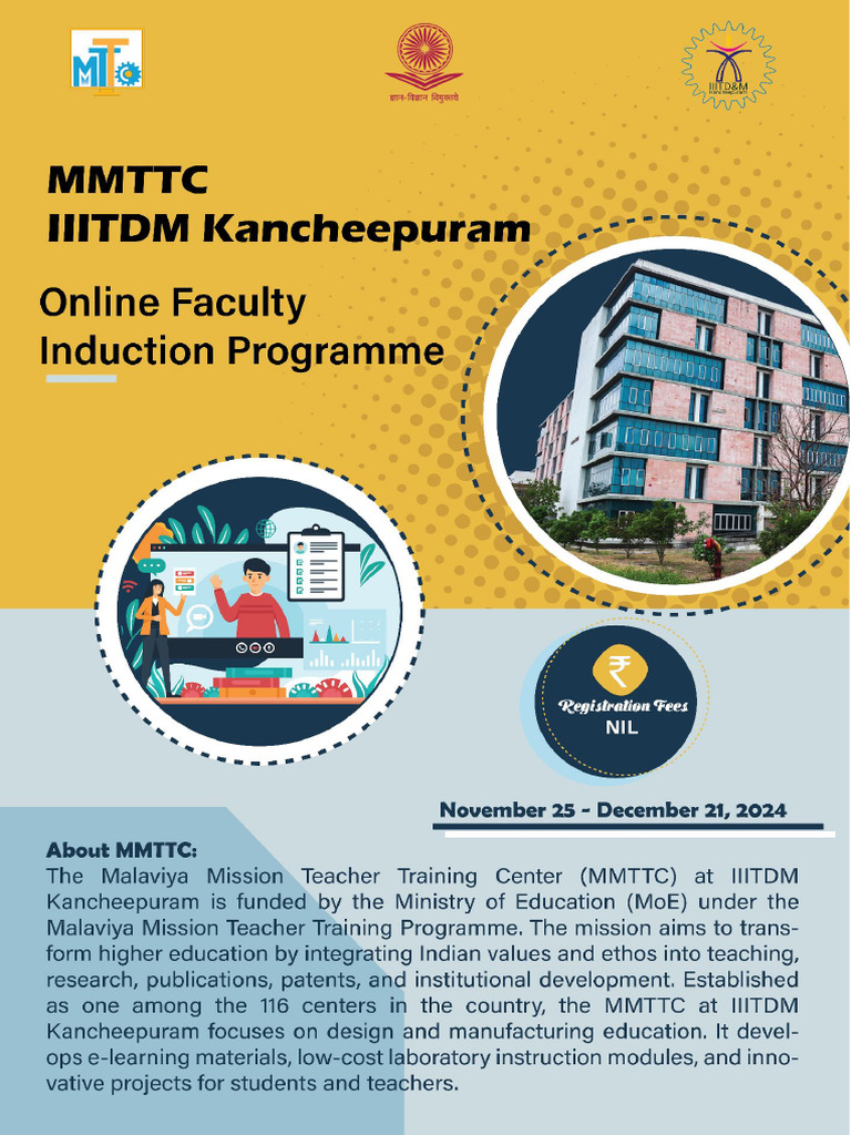 Faculty Induction Programme | PDF