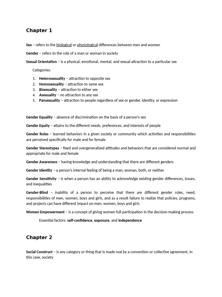 Gaspe Reviewer With Commentary (Revised Hanggang Chapter 5) | PDF ...