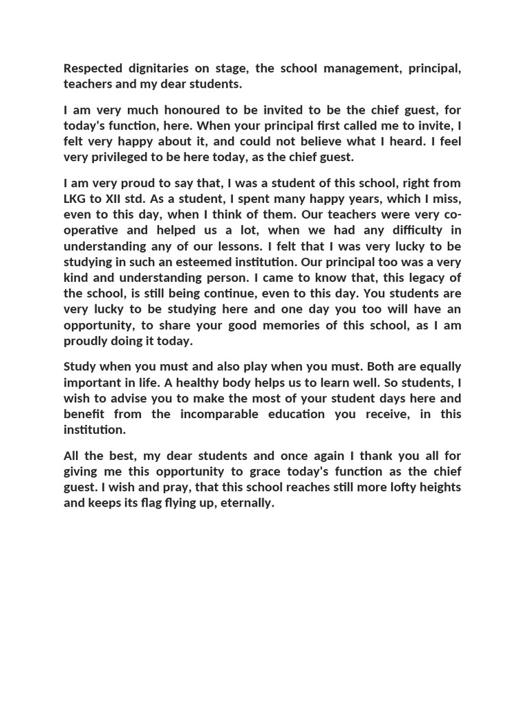 Respected Dignitaries On Stage | PDF