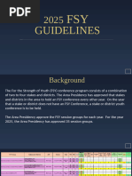 Fsy 2025 International Participant Handbook | PDF