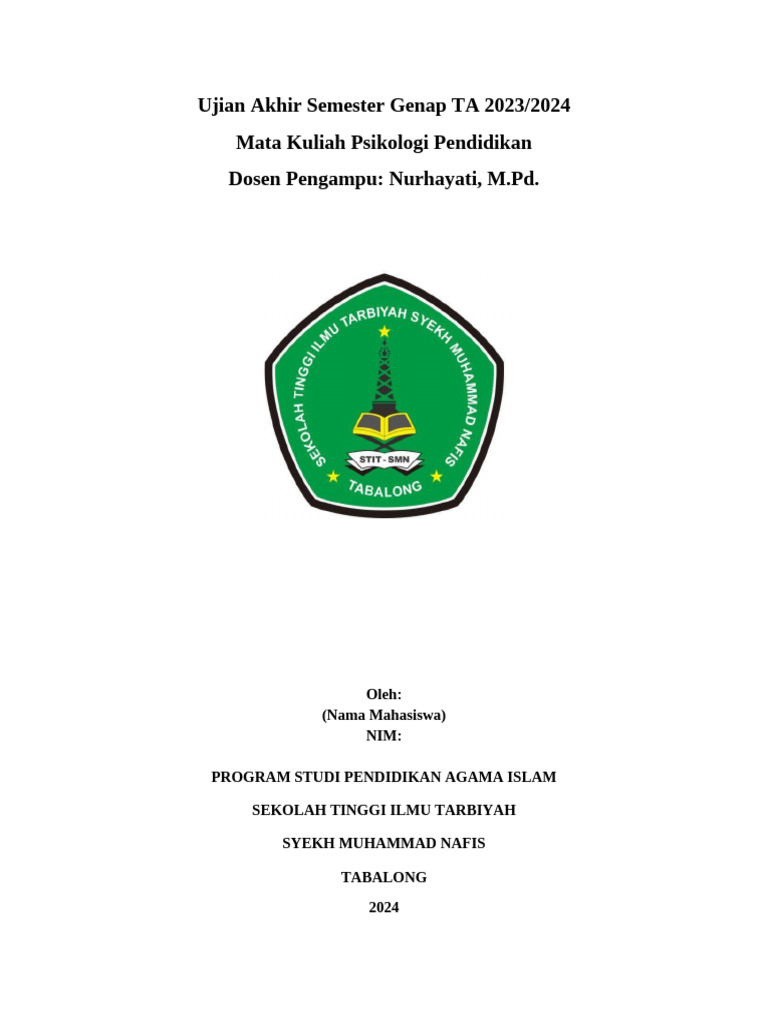 Cover UAS 2024 | PDF