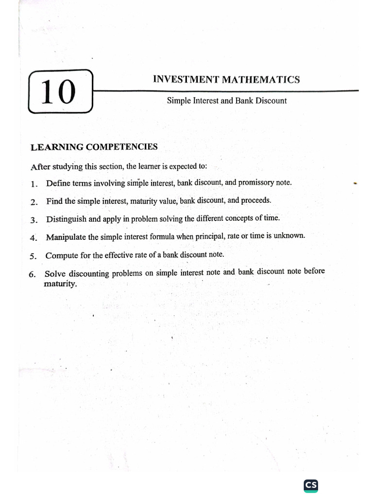MMW Chapter 10 | PDF