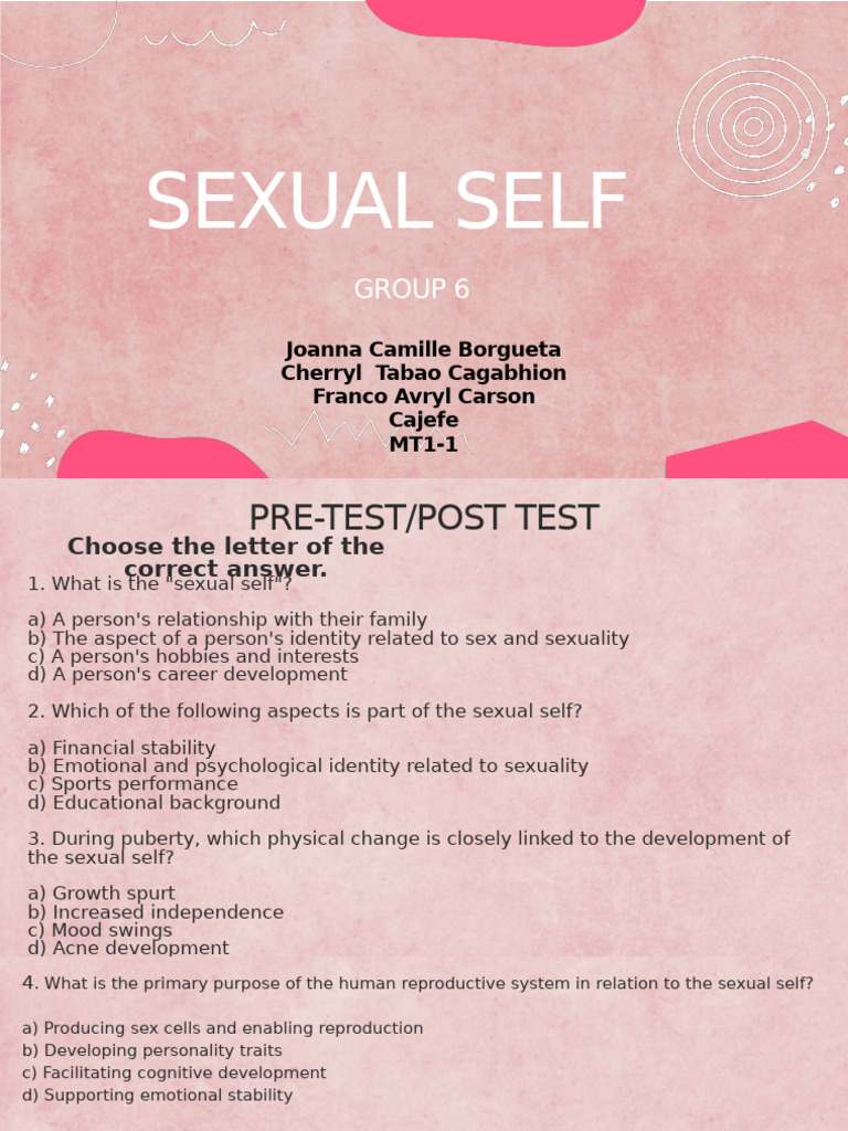 Pink Illustrated Effective Communication Presentation Pdf Sexually Transmitted Infection