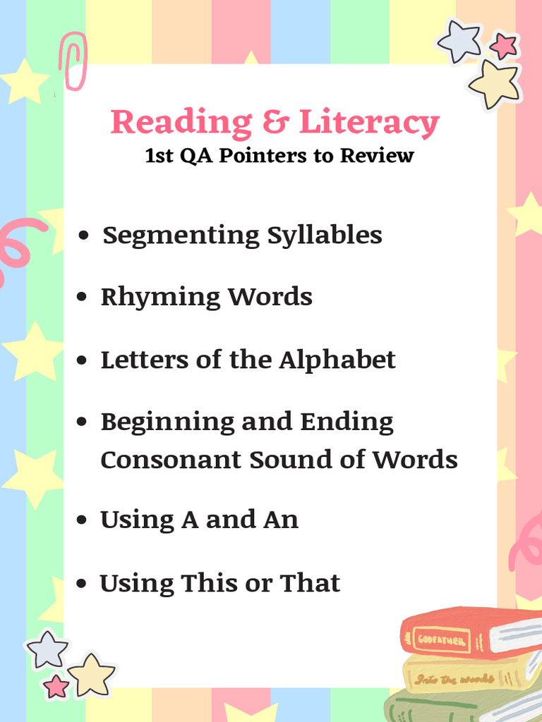 First Qa Pointers To Review Pdf