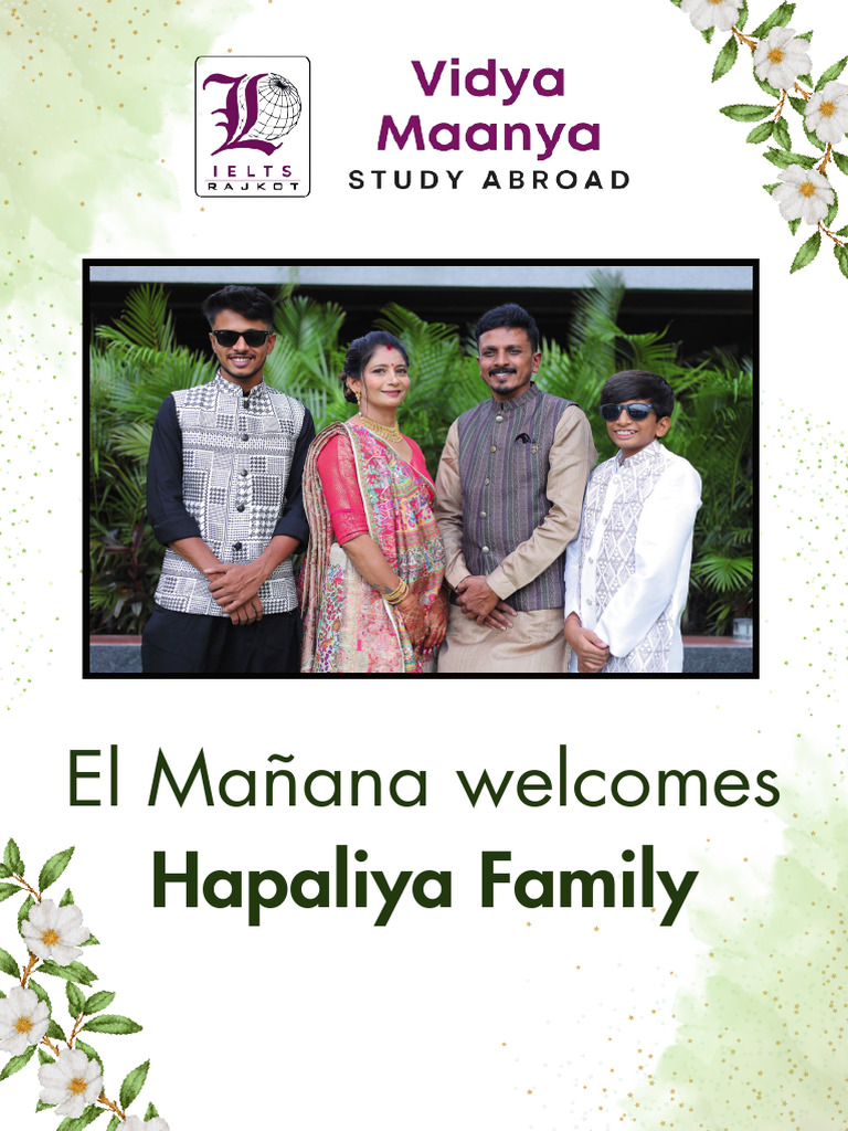 Hapaliya Family Standy (Priyanshi) PDF | PDF