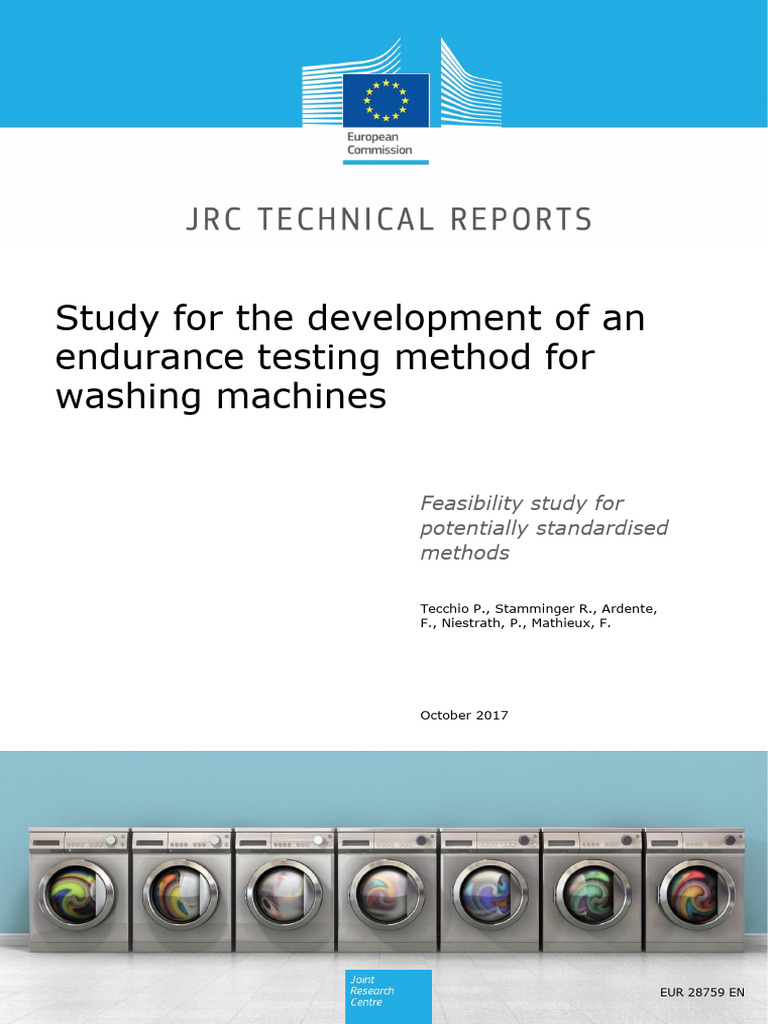 Kjna 28759 Enn | PDF | Washing Machine | European Union