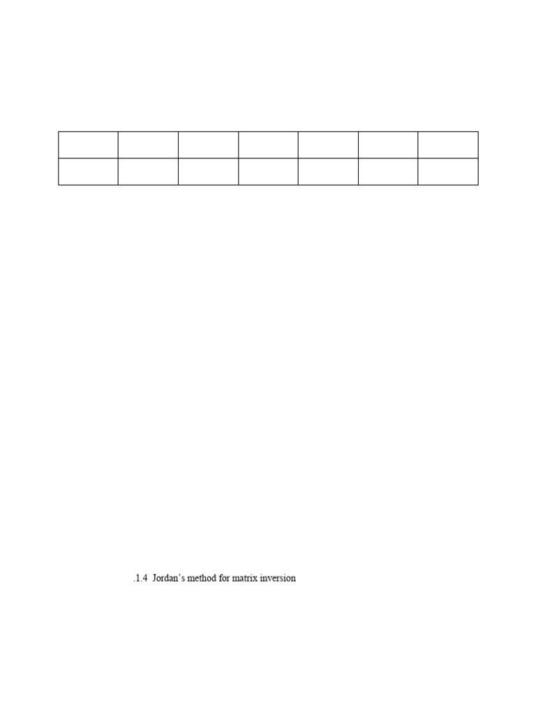 Course Outline Numerical Analysis | PDF | Matrix (Mathematics ...