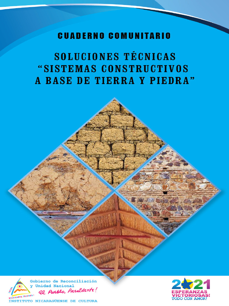 11 Soluc. Técnicas Sist. Const. Tierra y Piedra 2021 | PDF | Lima (Material) | Fundación ...