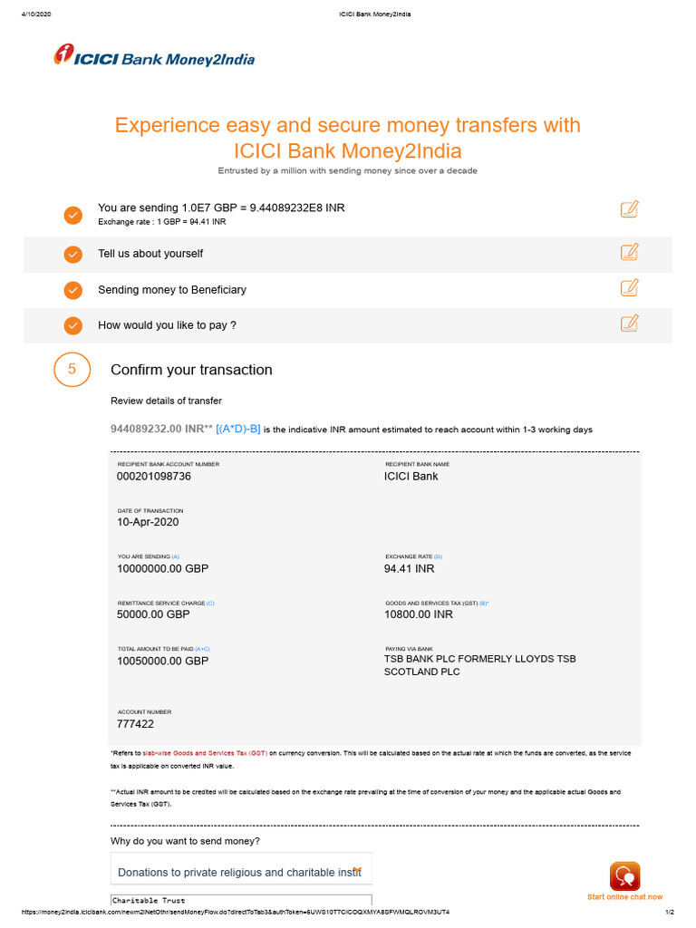 2.confirm Your Transaction-Elizabeth Trust | PDF | Banks | Money