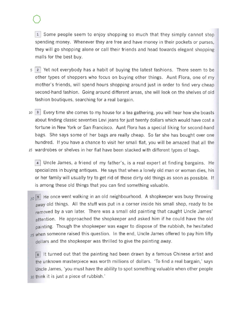 F1 Reading Exercise 4 | PDF