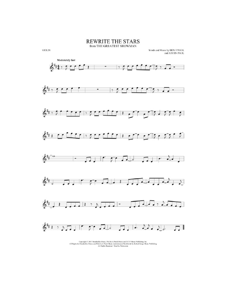 Rewrite The Stars | PDF