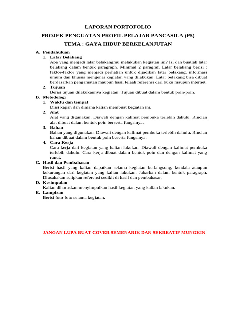 Laporan Portofolio | PDF