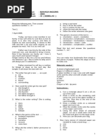 Escape Room- Answer Key | PDF