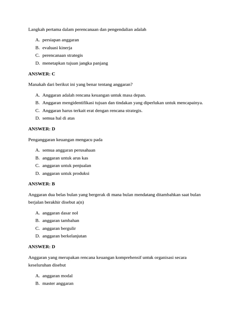 Soal Uas Akuntansi Manajemen | PDF