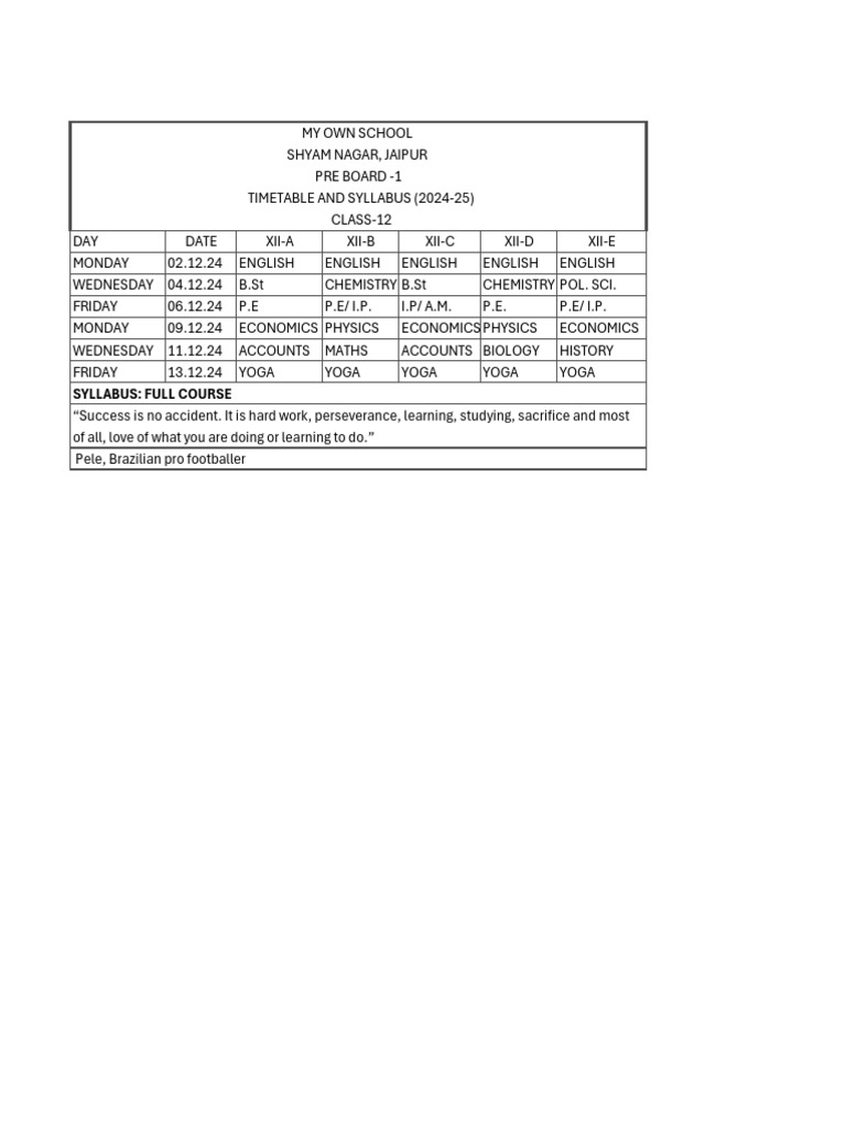 Class 12 Preboard 2 | PDF