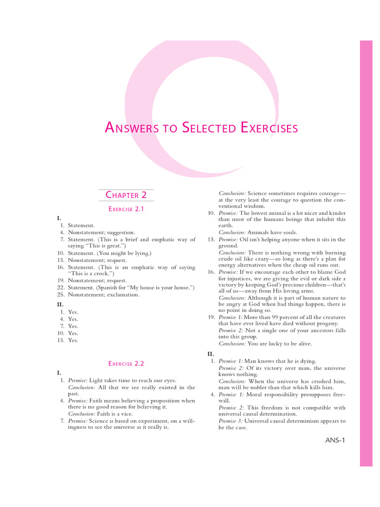 Answers+to+Selected+Questions+-+Bassham+Et+Al.+ 2010 | PDF | Inductive ...