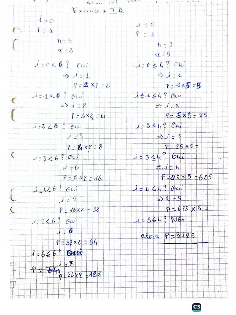 Correction TD de Programmation | PDF