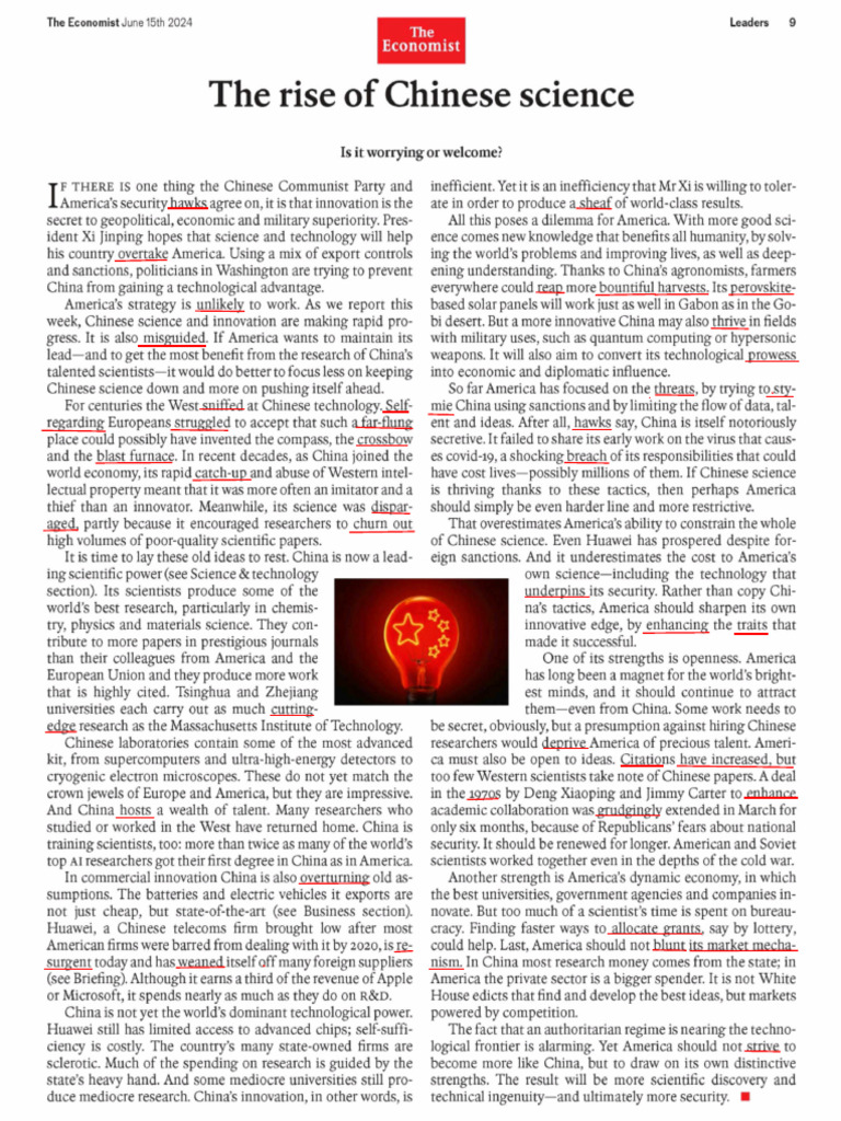 China's Scientific Rise: A Global Dilemma | PDF | China | World Politics