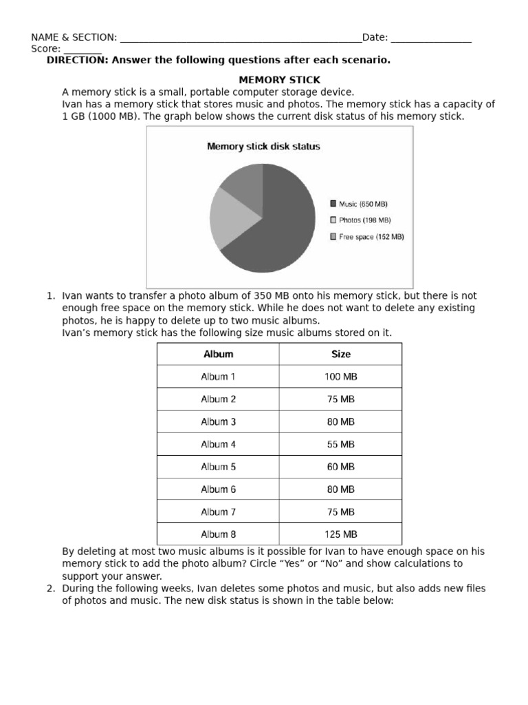 Pisa Week 2 | PDF | Usb Flash Drive | Computer Data Storage