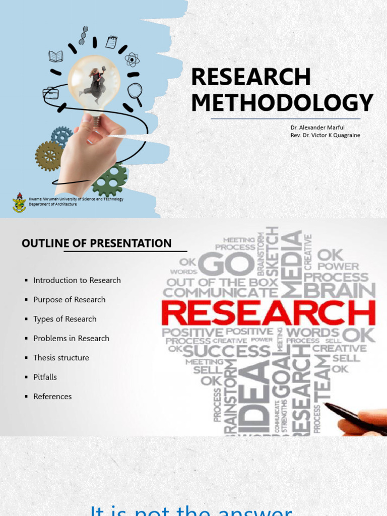 ARC 364 Research Methodology 2023-2024 | PDF | Methodology | Quantitative Research