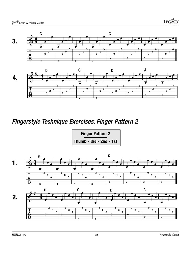Finger Style | PDF