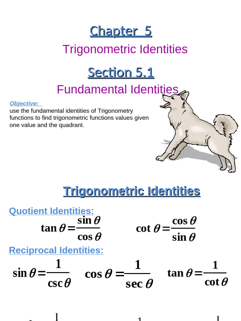 Trigonometric Identities | PDF | Trigonometry | Geometry